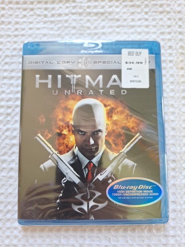 Hitman (Blu-ray 2007 Unrated W/S) Timothy Olyphant NEW Sealed Free ...