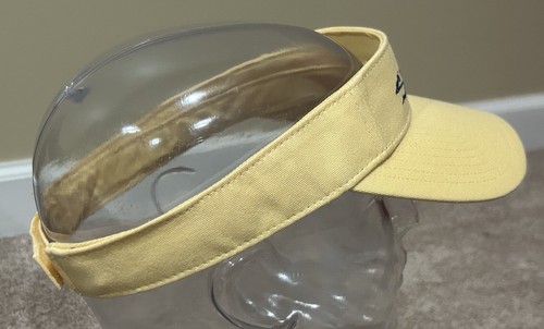 New Salt Life Visor Cap Hat Adjustable Back Salt Wash Yellow Live Salty ...