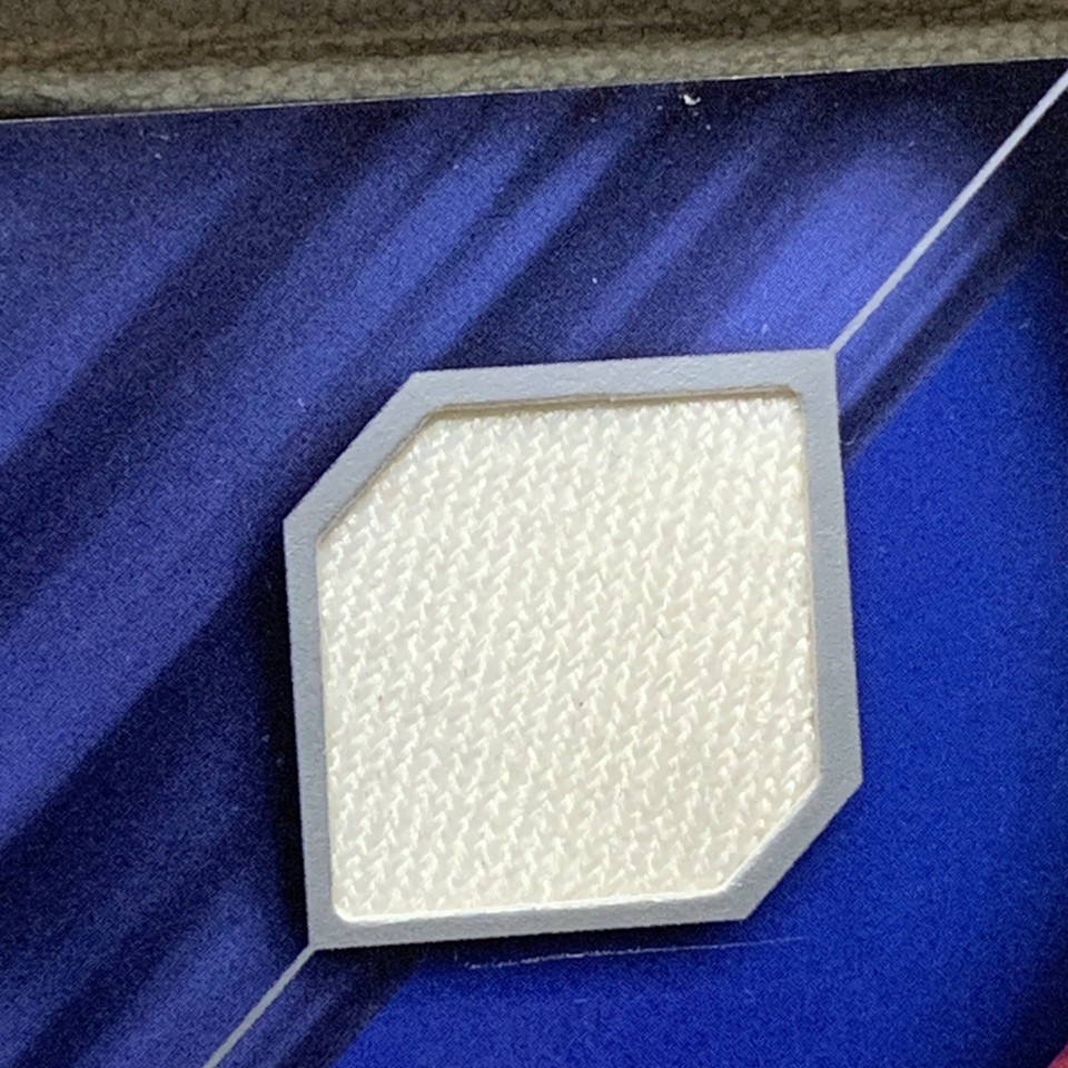 2005 Upper Deck Tiki Barber GJ-TI Jersey Game Used Patch Giants ...