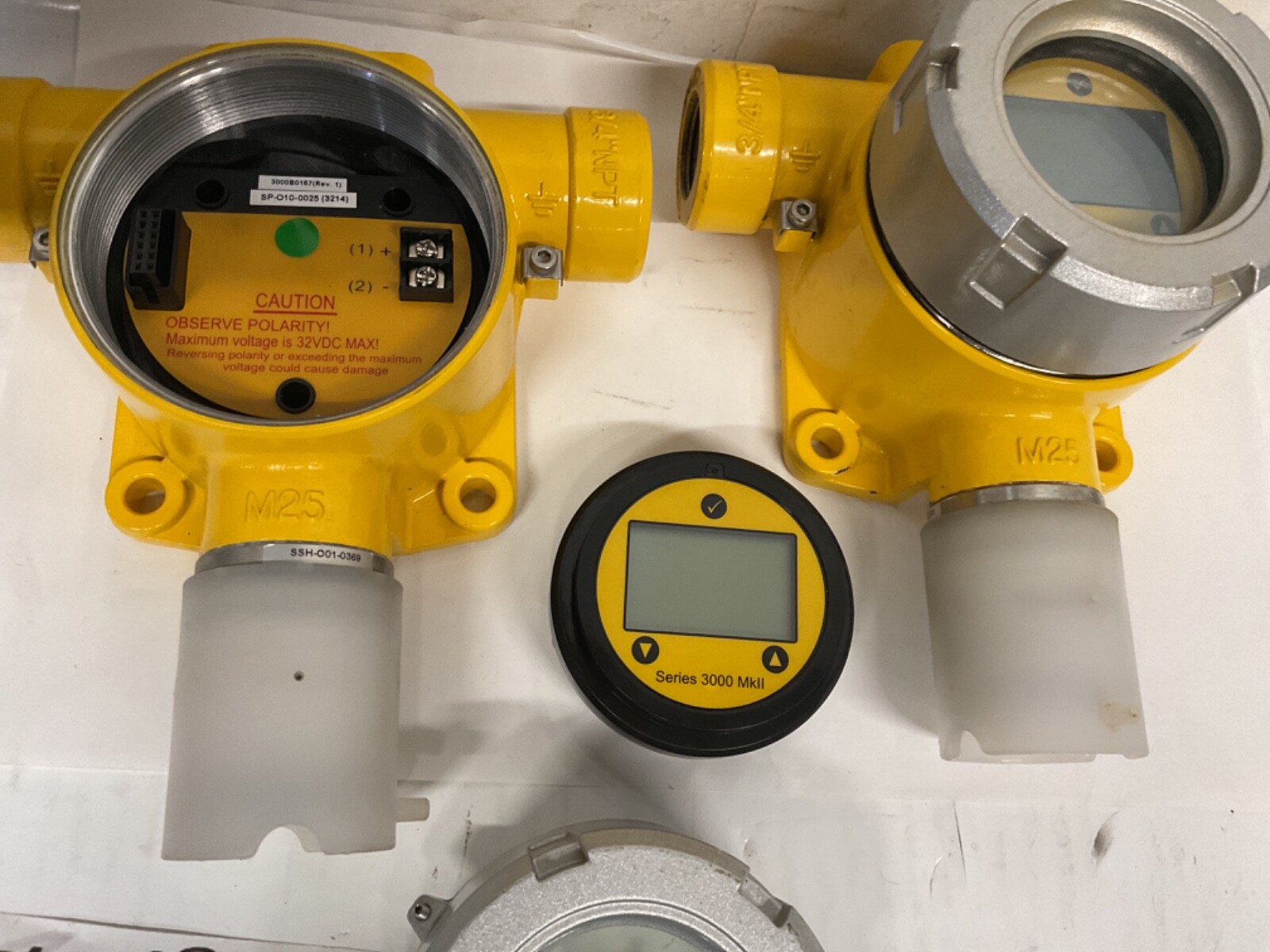 2 Honeywell S3KUL2 Series 3000 Mk ll Flameproof Fixed Gas Monitor 32v ...