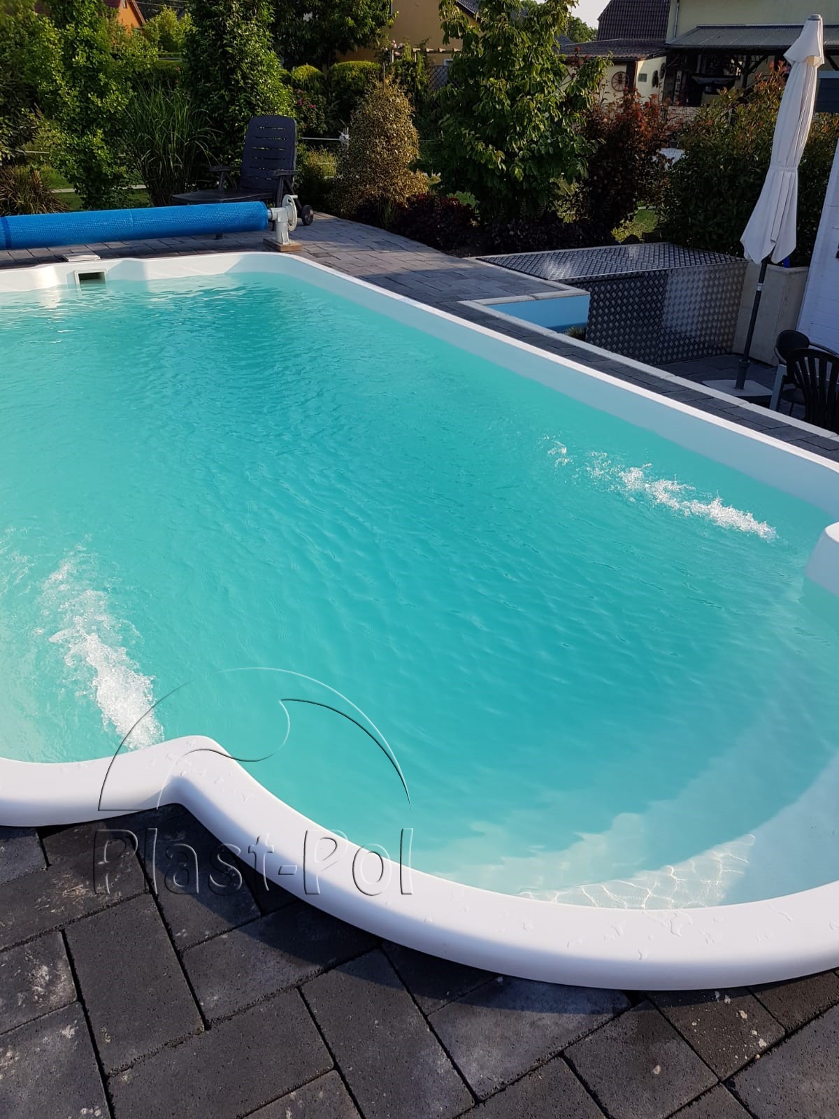 Gfk Schwimmbecken 7,00x3,20x1,50 Swimming Pool Zubehör Einbaubecken ...