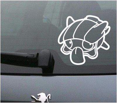 090 Shellder (6" x 6.3") Vinyl Decal Sticker. Car, Window, Wall, Decor ...