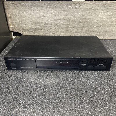 Kenwood KT-593 Quartz Synthesized AM/FM Stereo Tuner Great Working ...