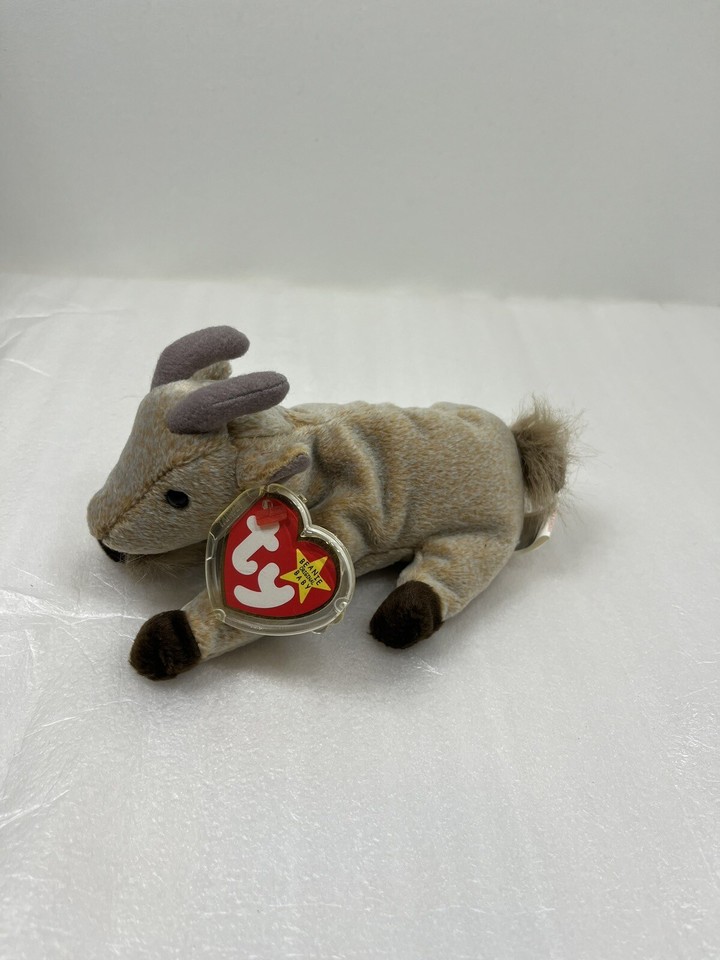 Ty Beanie Baby: Goatee the Goat W Tag Protector | eBay