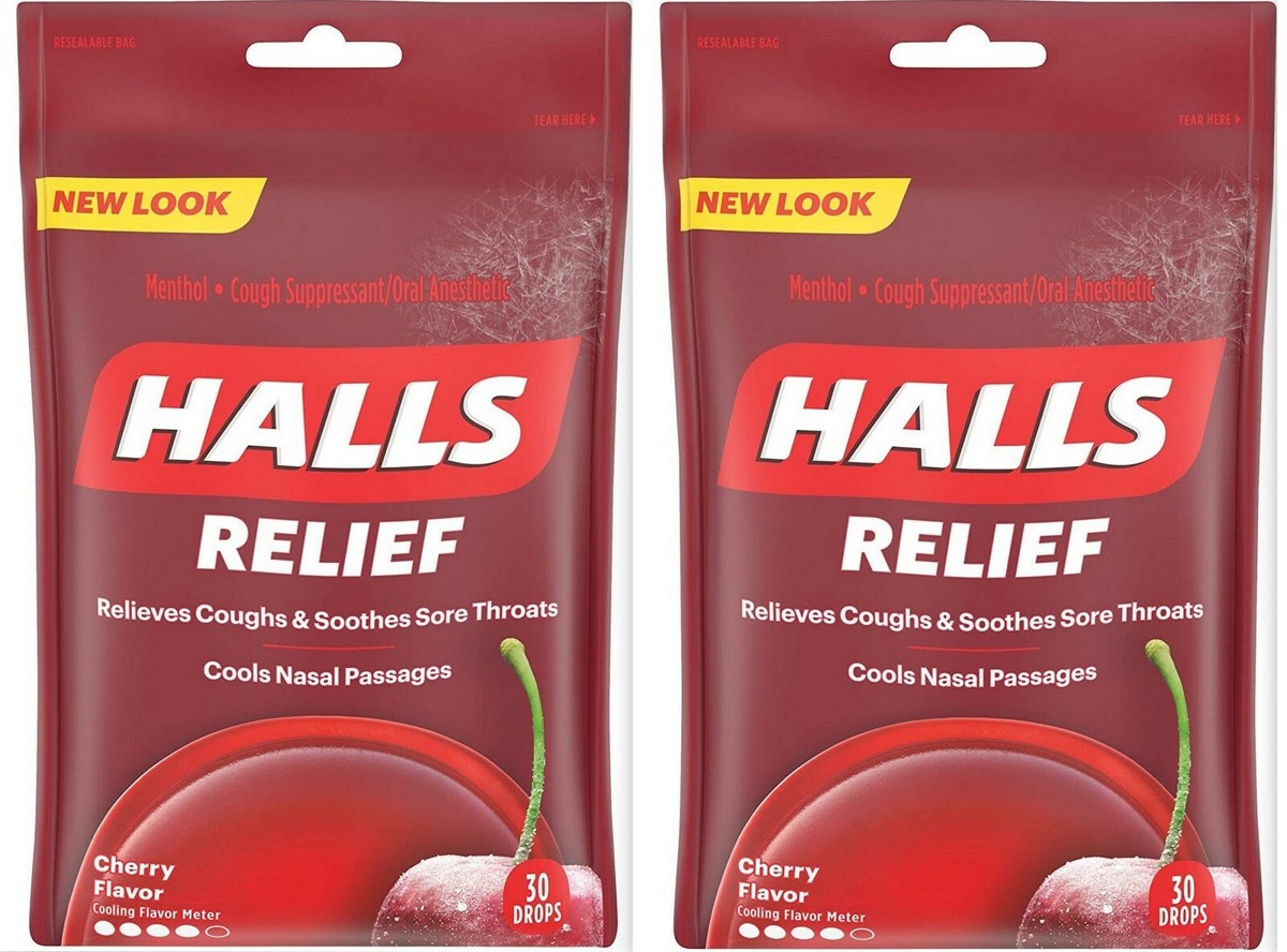 Halls Cough Drops Logo