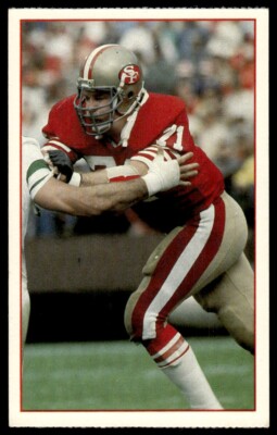 1984 SAN FRANCISCO 49ERS POLICE KEITH FAHNHORST SAN FRANCISCO 49ERS #71 ...