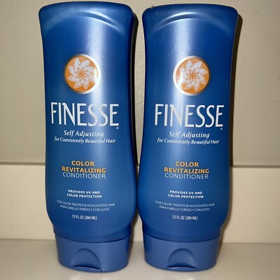 2 Finesse Self Adjusting Color Revitalizing Conditioner 13 floz UV ...
