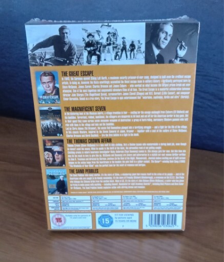 STEVE MCQUEEN DVD COLLECTION (2007) ITS BRAND NEW AND STILL SEALED ...