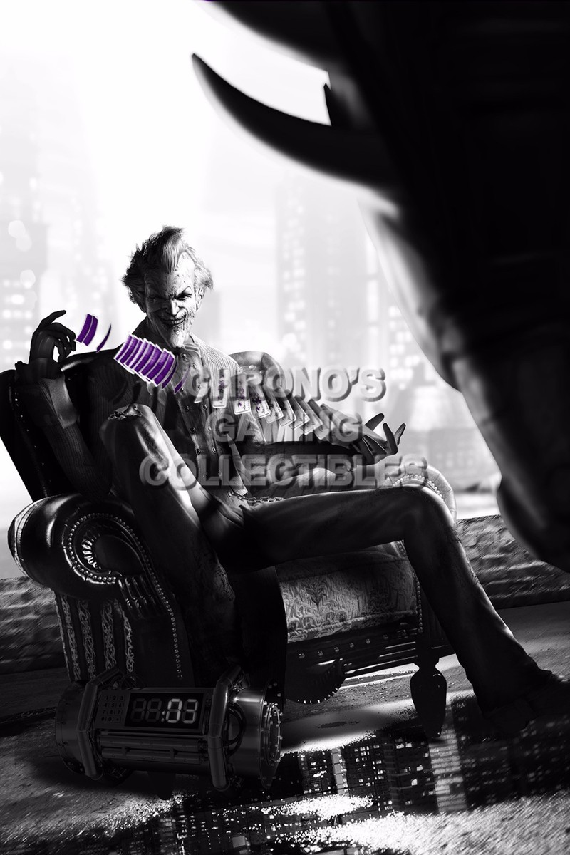 The Joker Drawing Arkham City