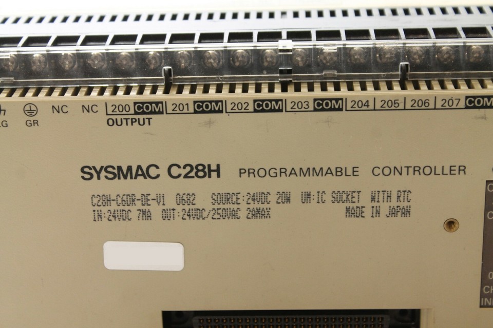 Omron C28H-C6DR-DE-V1 PLC | eBay