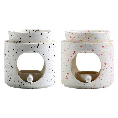 Colorful Dots Ceramics Aromas Diffuser Burners Set for Relaxing Home ...
