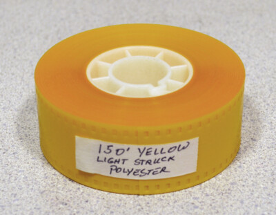 35mm Film Leader Yellow Polyester (150 Ft) | eBay