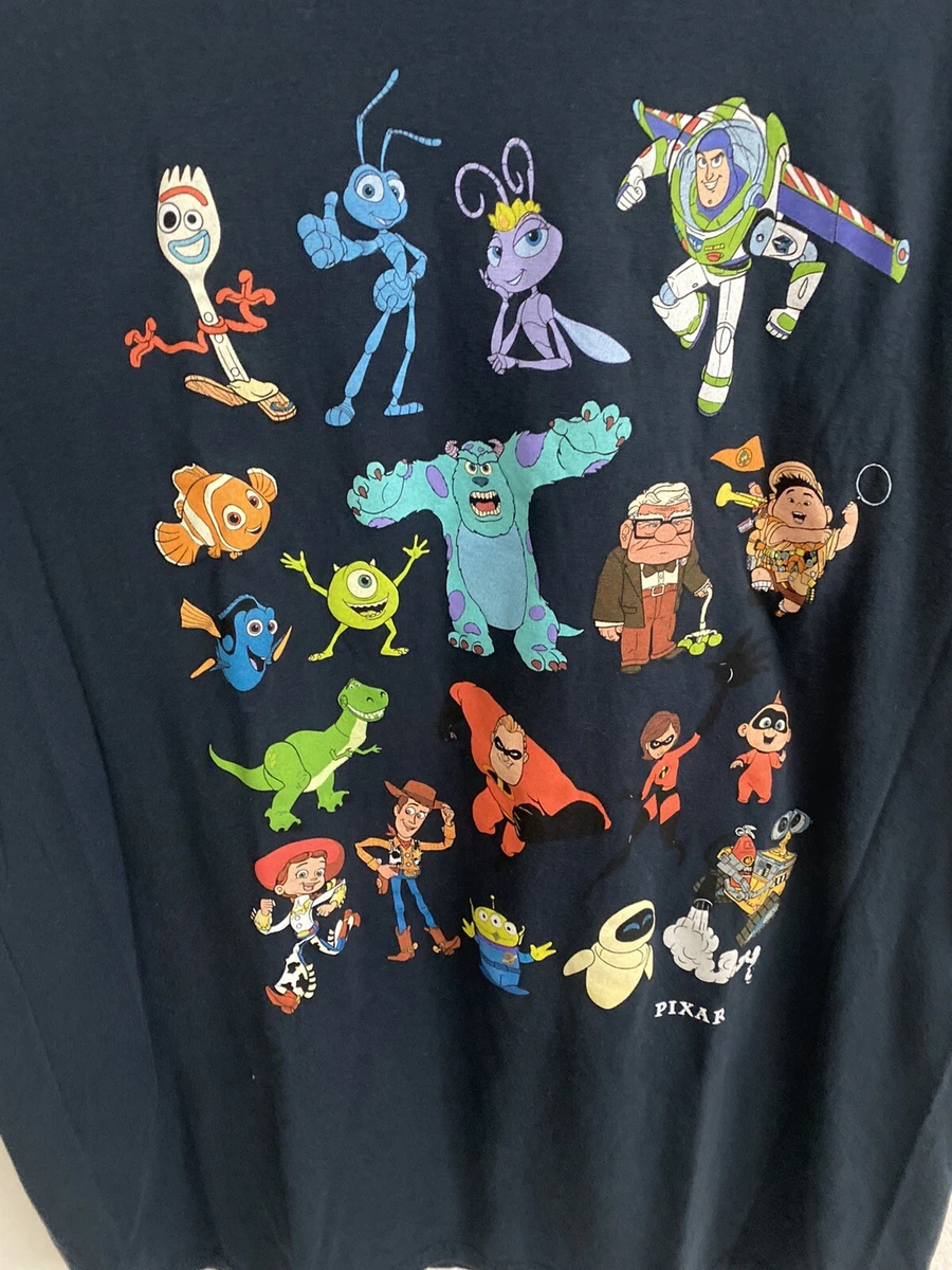 Blue Pixar Characters