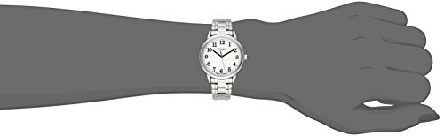 Timex Women's Easy Reader 30mm Watch – Silver-Tone Case White Dial with ...