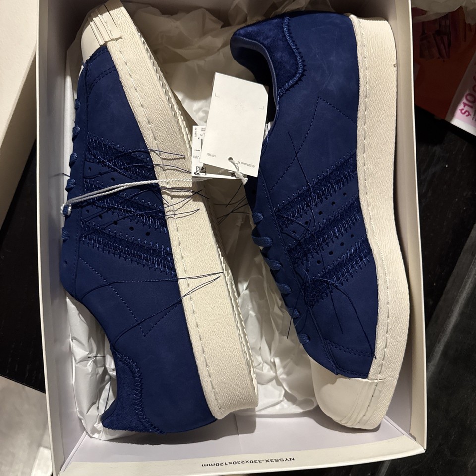 adidas Y-3 Superstar IE9541 Men’s 11 Unity Blue/Vintage Ink/Off-White ...