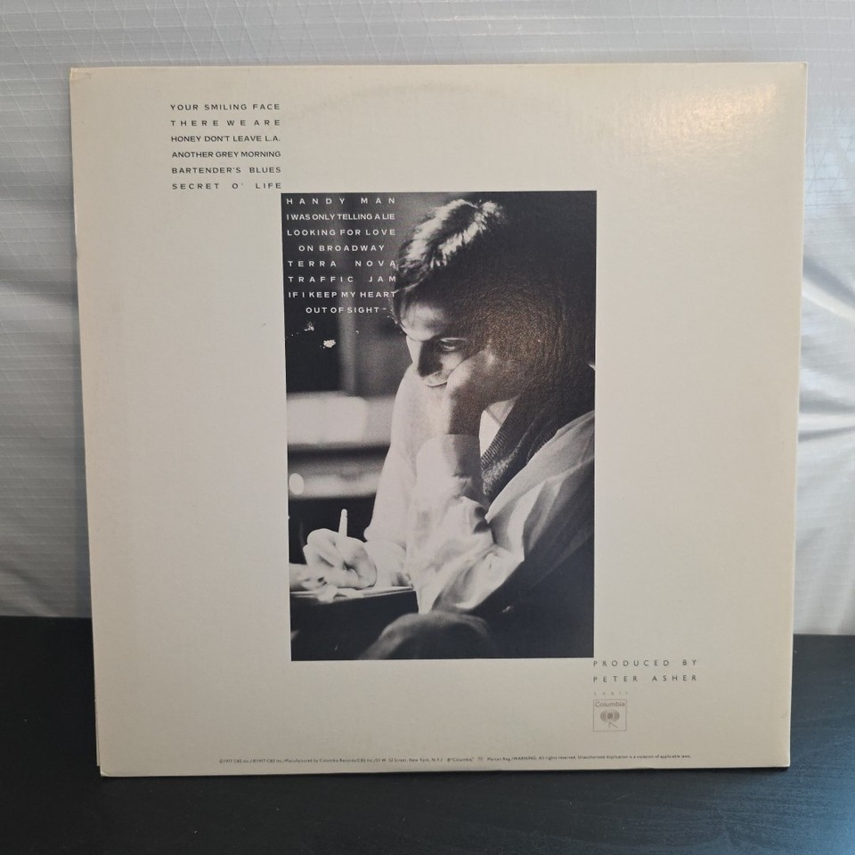 JAMES TAYLOR JT LP 12" VINYL RECORD COLUMBIA GATEFOLD 1977-Vinyl | eBay