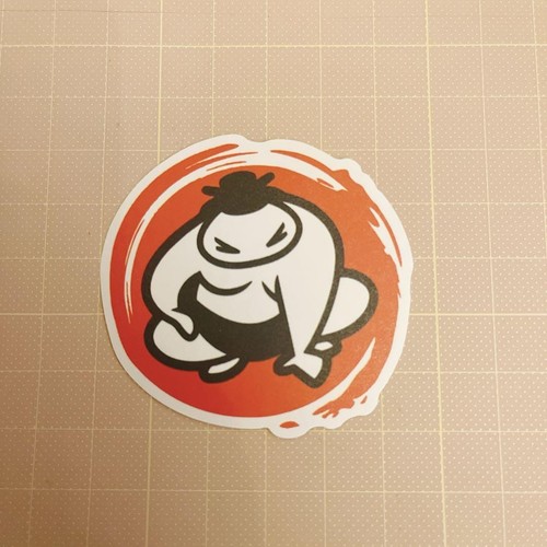Waterproof Sumo Sticker, UV-resistant, Assorted Sizes, , Multiple ...
