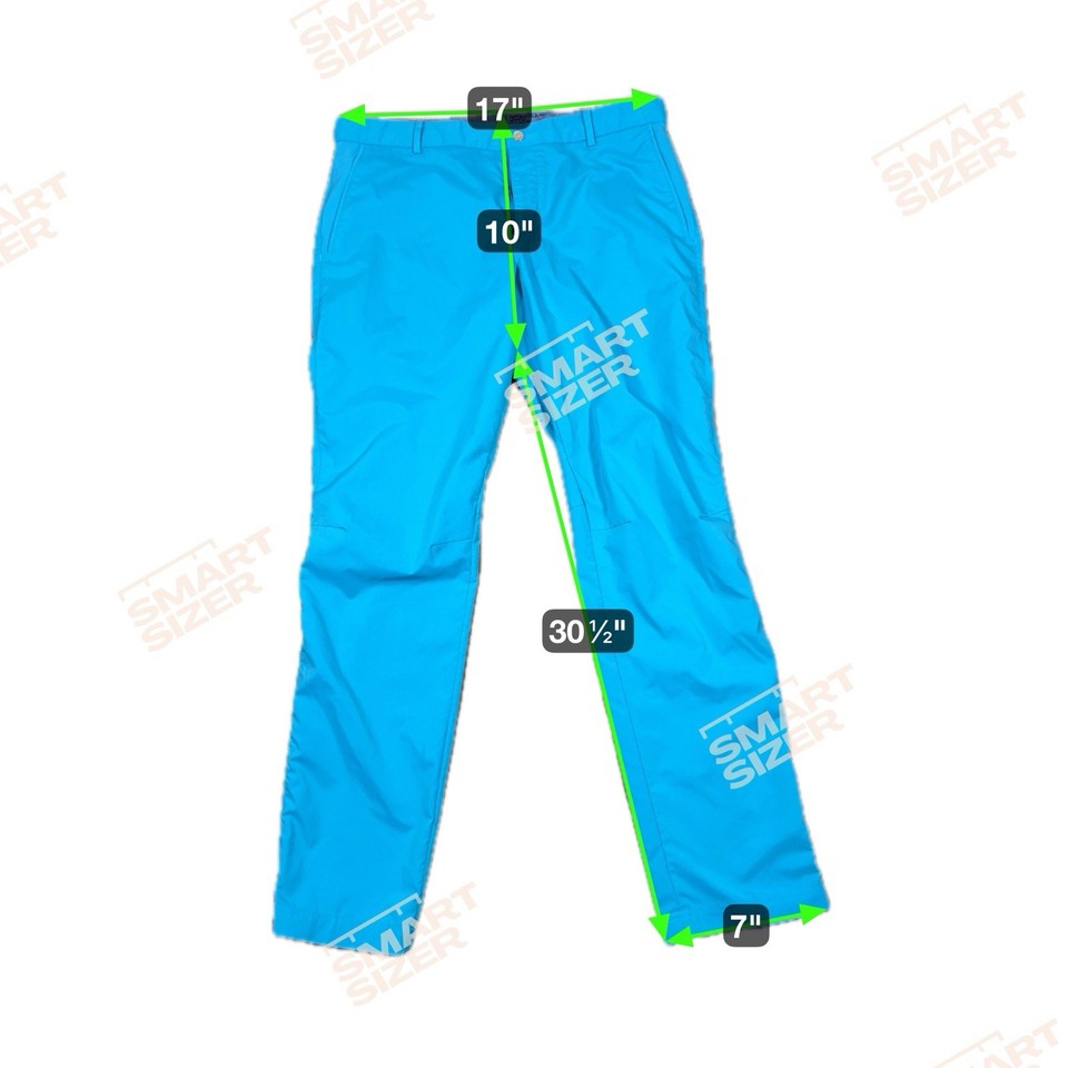 Nike Golf Pants Mens 34X32 Dri FIT Tech Woven Cargo Blue Stretch ...