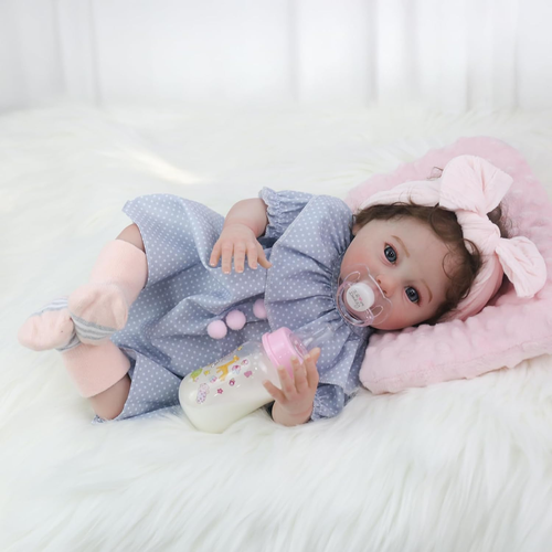 Realistic Reborn Baby Doll – 18 Inch Real Life Lifelike Adorable ...