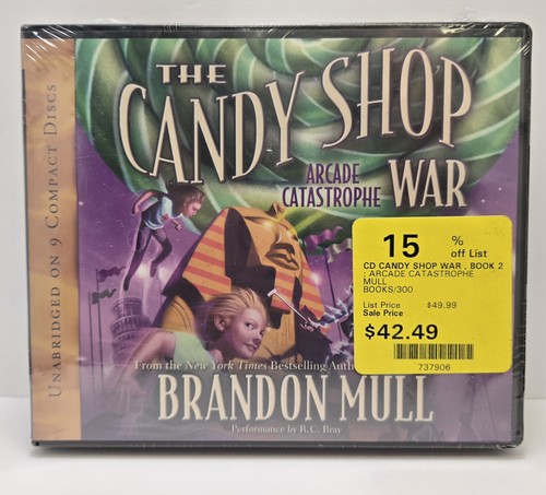 THE CANDY SHOP WAR (ARCADE CATASTROPHE) by BRANDON MULL- AUDIO BOOK ON ...