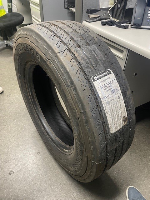 Continental HS3 Hybrid 245/70R19.5 Tires NEW take offs 21/22 DOT's | eBay