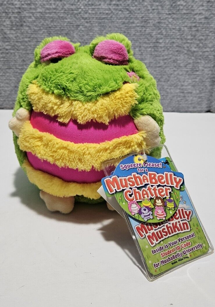 NWT 7" MushABelly Chatter Misu Frog Ribbit Sound Working Jay at Play ...