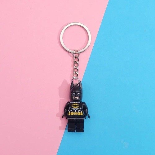 2Pcs/Set Exclusive Pink Fairy Batman Lego Keychain Valentine's Day ...