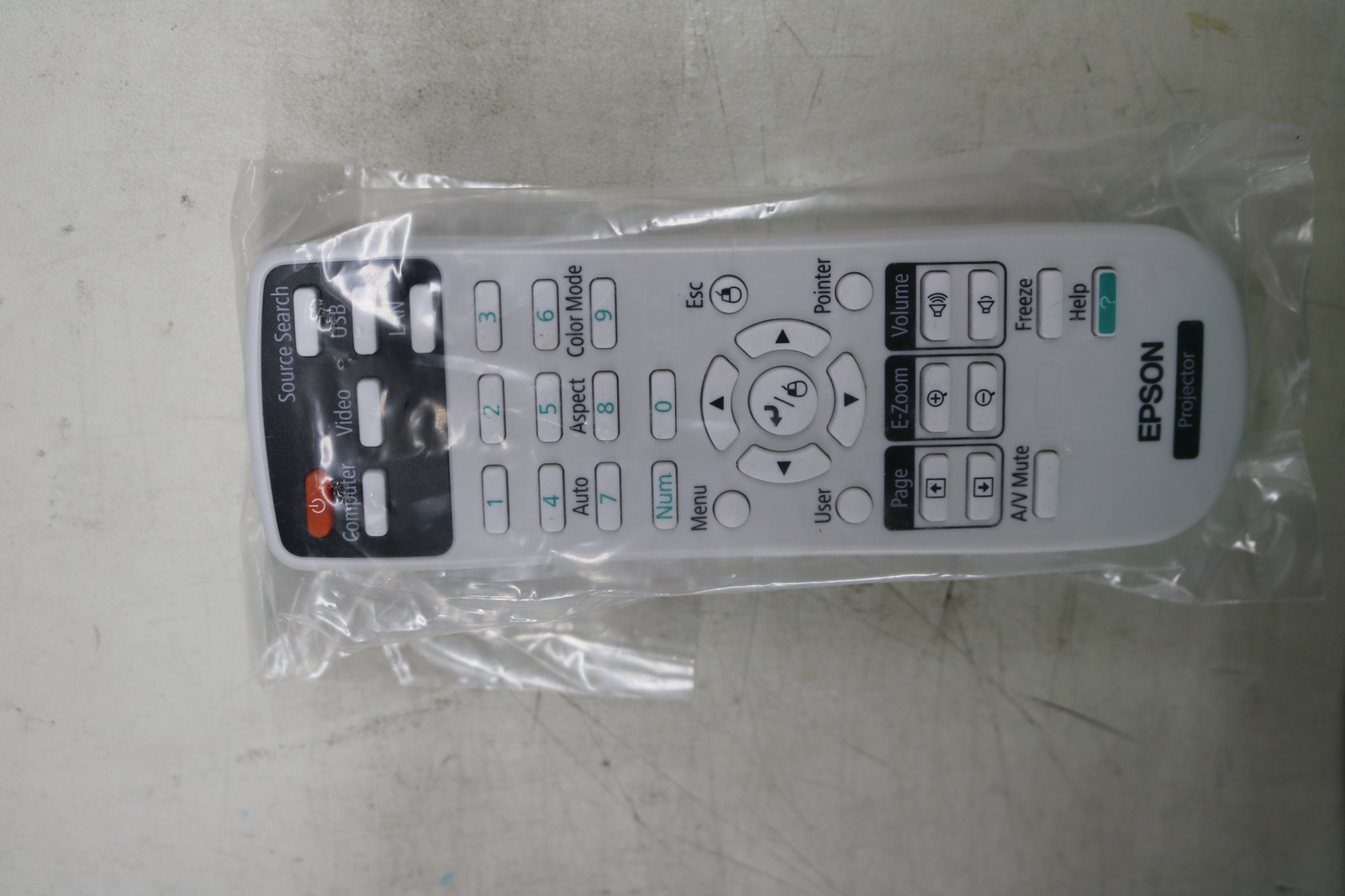 Original Epson Projector Remote Control 154720001 2a for sale online | eBay