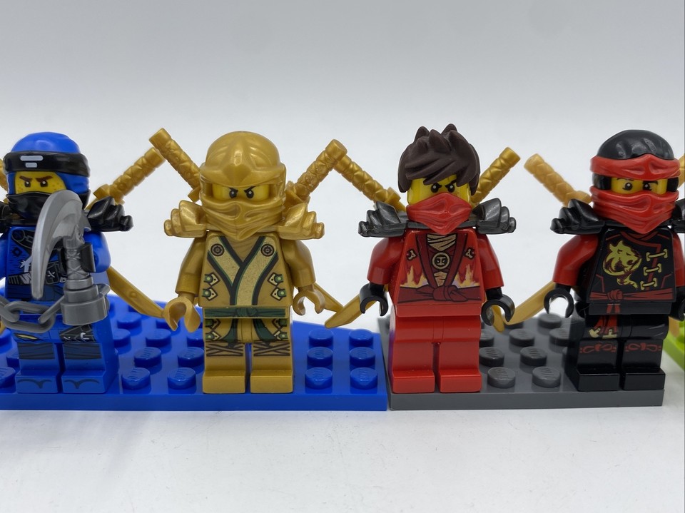 LEGO NINJAGO Minifigures LOT Mini figs W/ Accessories | eBay