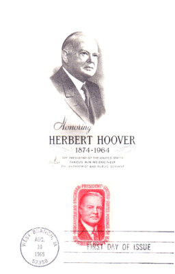 ArtCraft Maxi Card FDC #1269 President Herbert Hoover 1965 | eBay