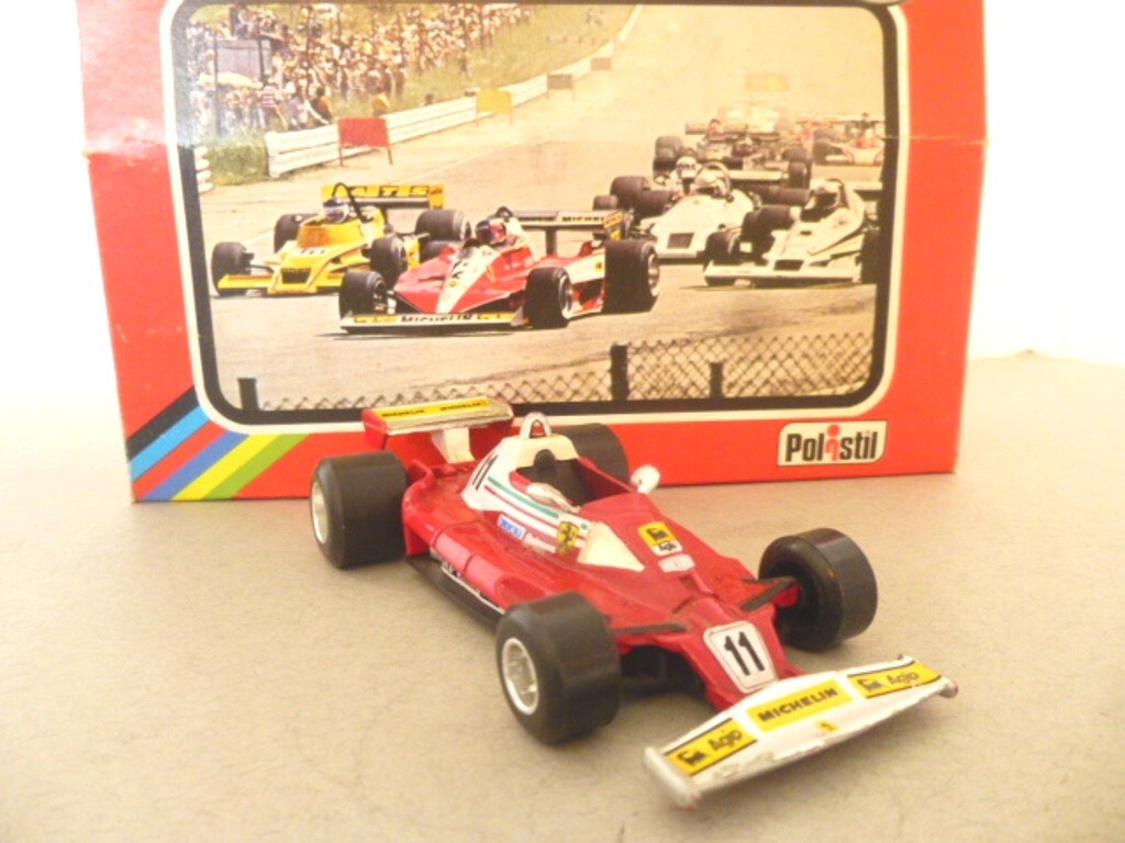 Polistil Ferrari 312 T2 'Agip-Fiat' Formula One Car - Italian Diecast ...