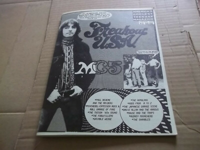 Freak Out Magazine #1 1988 MC5, Davie Allen, Mouse & the Traps, Paul ...