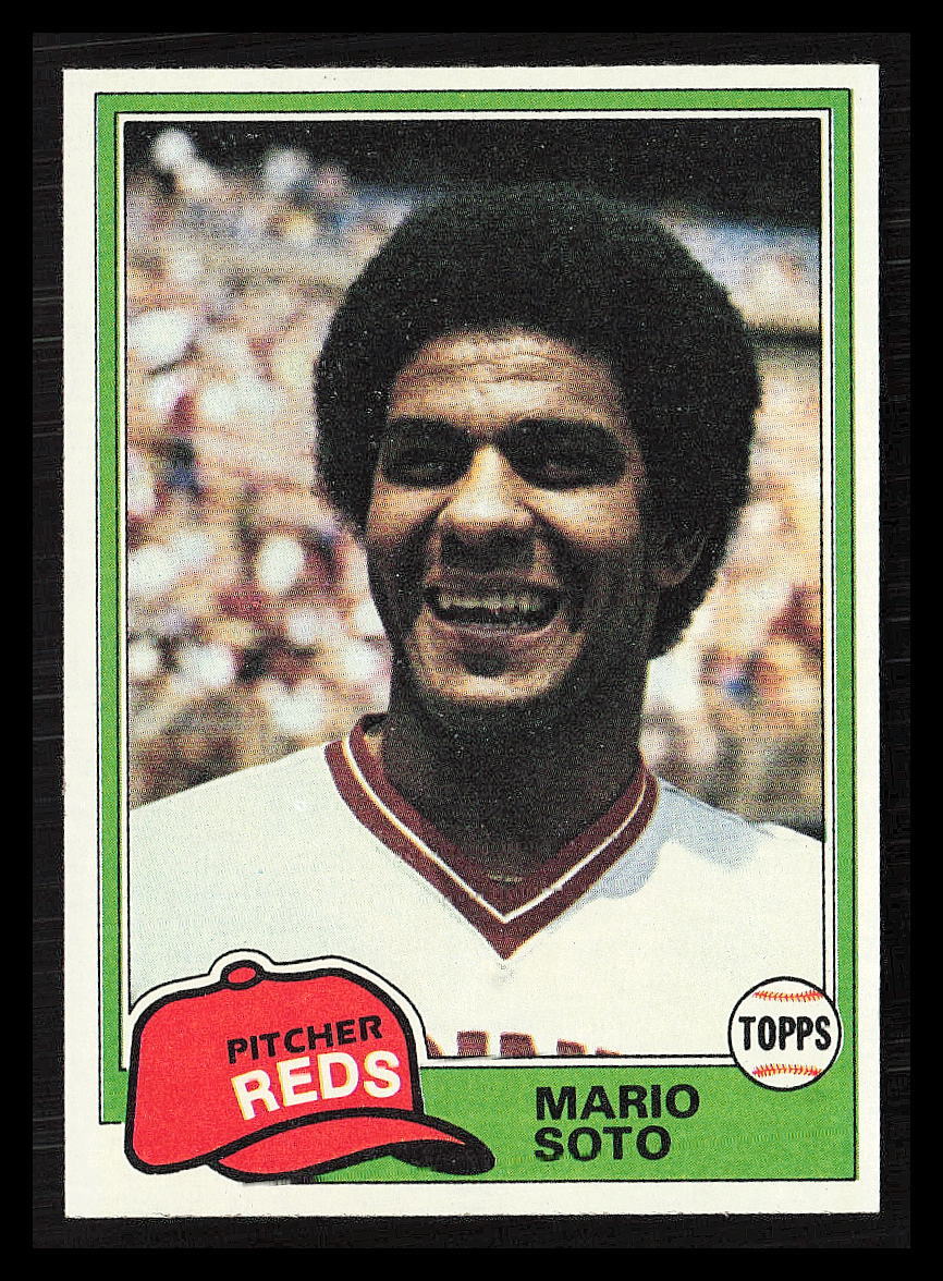 Mario Soto 1981 Topps #354 Cincinnati Reds | eBay