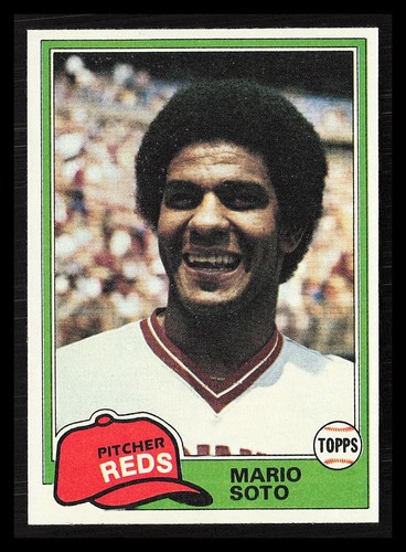 Mario Soto 1981 Topps #354 Cincinnati Reds | eBay