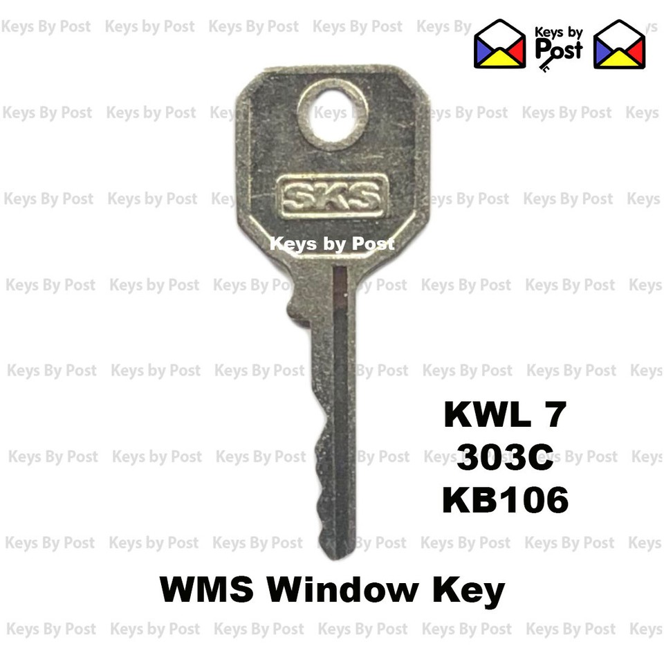 UPVC Window Handle Locking Keys Spare Replacement Key WMS Yale ERA Mila ...