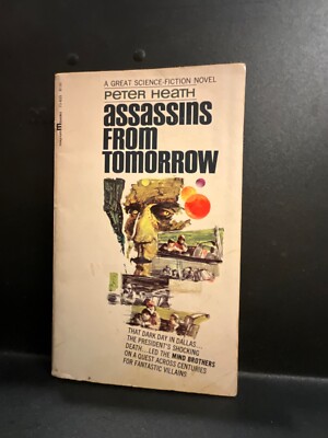 Assassins from Tomorrow by Peter Heath Lancer/Magnam 1967 Sci-Fi | eBay