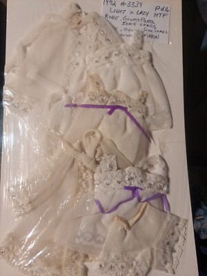 Vintage Barbie 3339 Light N Lazy - COMPLETE 1972 Nighty Outfit ...