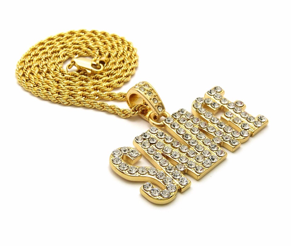 NEW SAVAGE PENDANT & 24" BOX/CUBAN/ROPE CHAIN HIP HOP NECKLACES - XZ202 ...