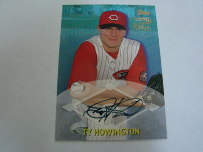 2000 Topps Traded # TTA24 Ty Howington Autograph / Signed card (B3 ...