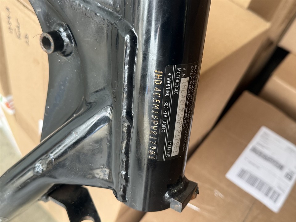 93 Harley Davidson XLH 883 H Hugger Frame Chassis | eBay