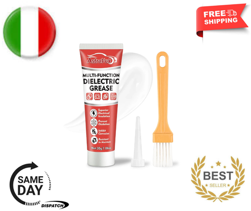 AstraVox Grasso Al Silicone Con Pennello Grasso Dielettrico Per ...