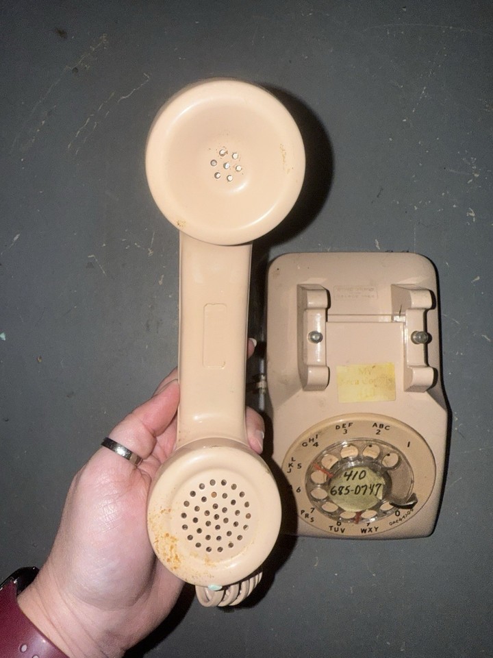Western Electric Rotary Phone Bell System Faded Pink | eBay