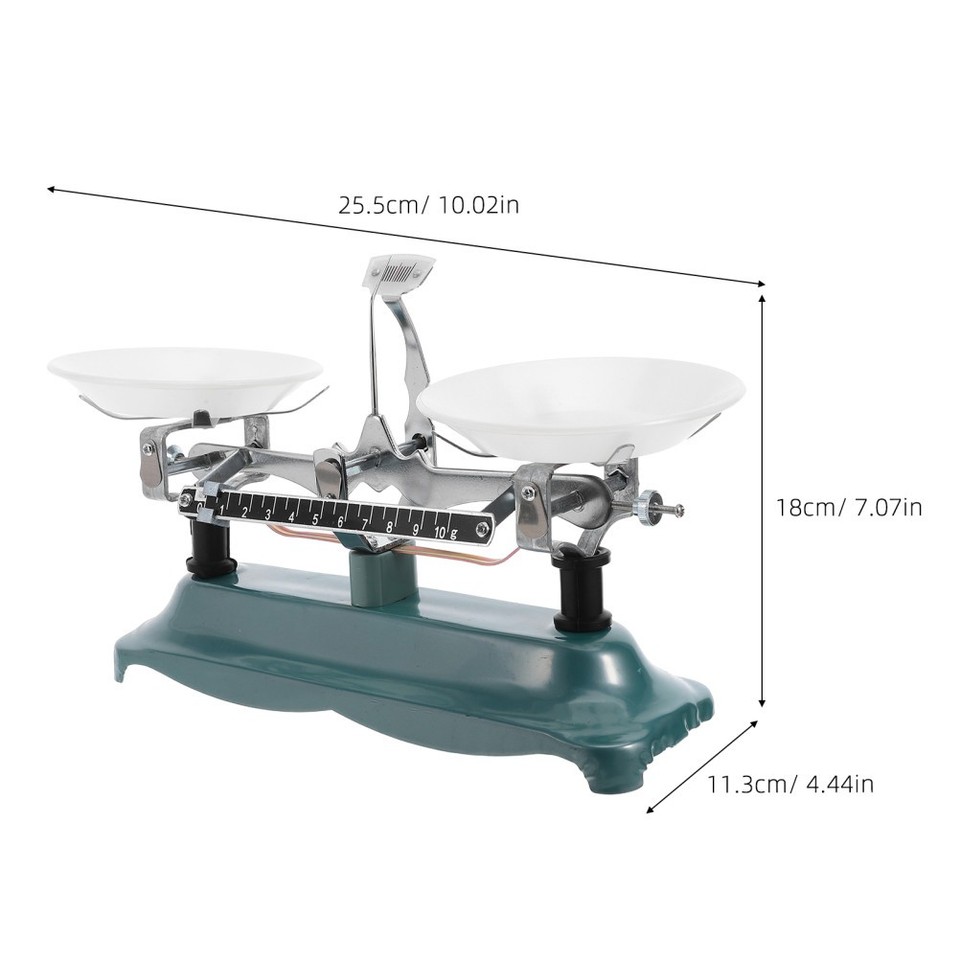 Pan Balance: 500g/0.5g Laboratory Balance Beam Scale With Weights Kit - Double | eBay Australia