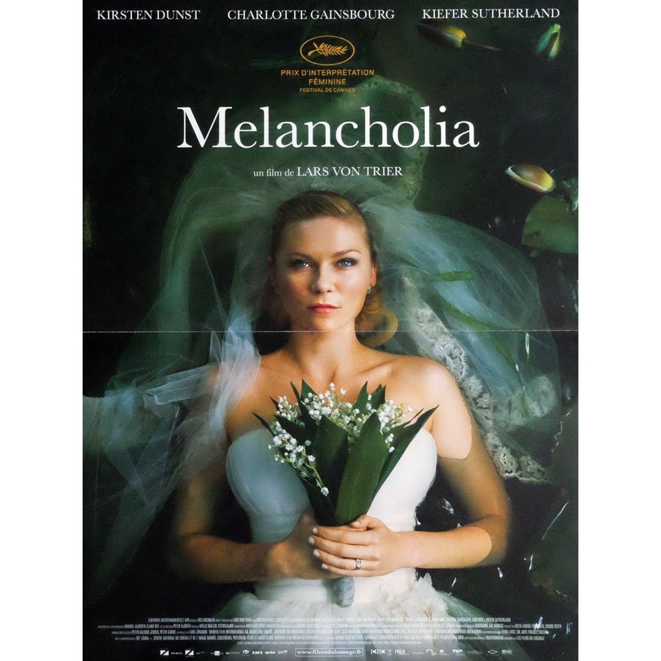 MELANCHOLIA Affiche de film - 40x54 cm. - 2011 - Kirsten Dunst, Lars Von Trier | eBay