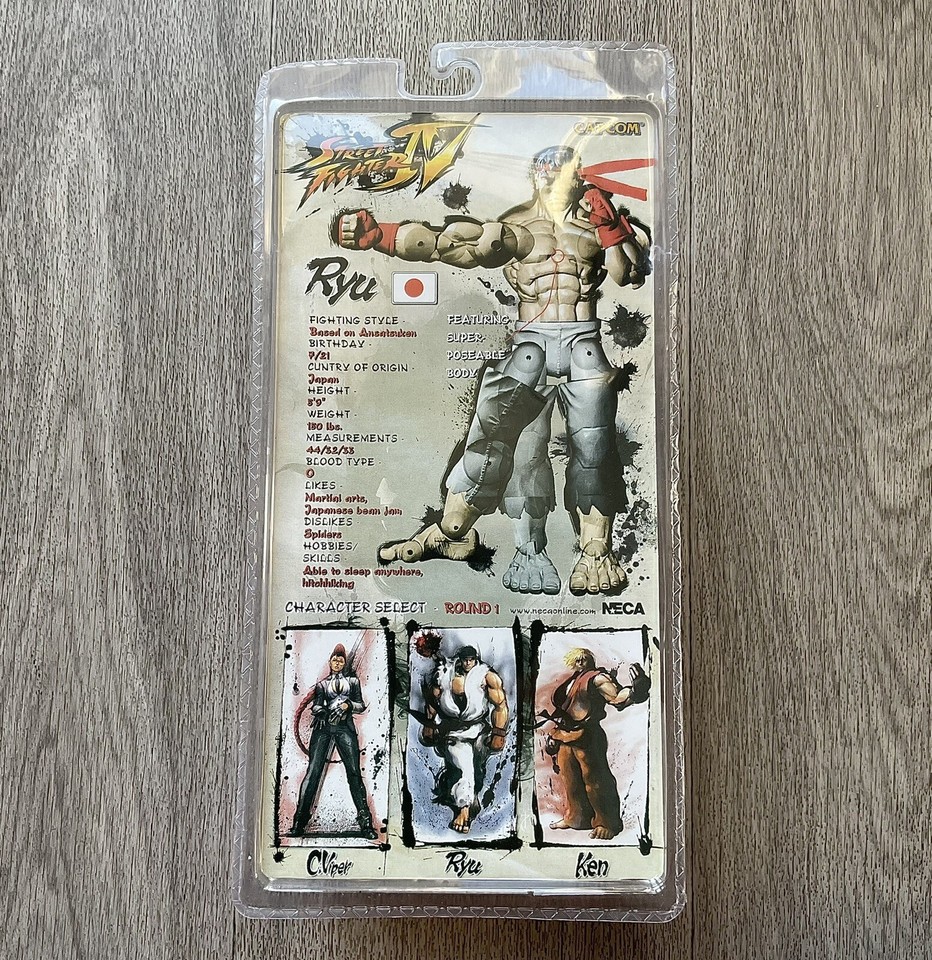 Street Fighter IV Ryu Action Figure 35 Points Articulation Collectible ...