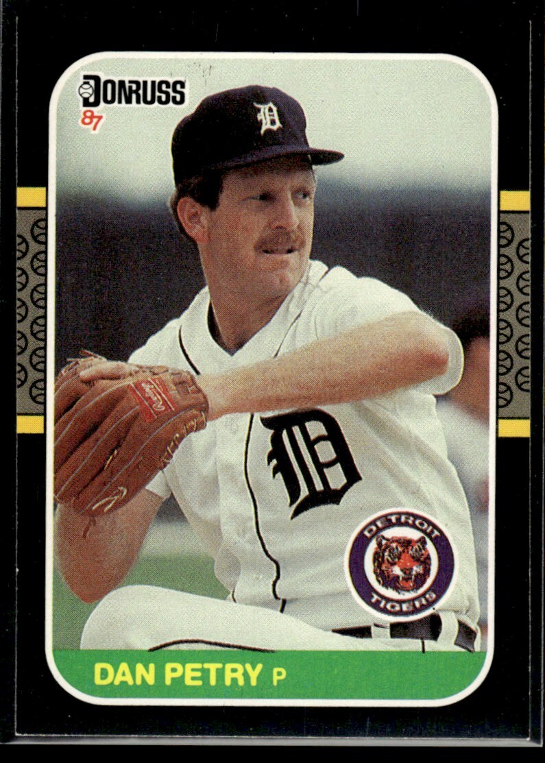 1987 Donruss #373 Dan Petry Detroit Tigers | eBay