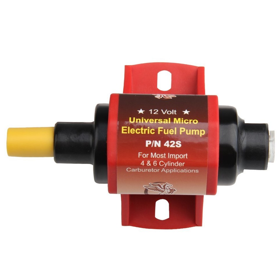 Low Pressure 2-4 PSI Universal Micro Electric Fuel Pump 42S Gasoline ...