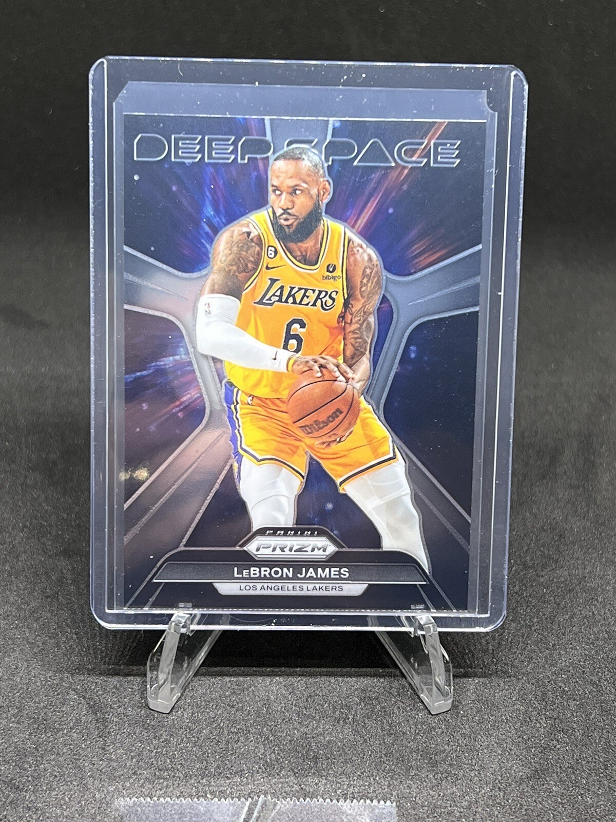 2023-24 Panini Prizm LeBron James Deep Space Basketball Card | eBay