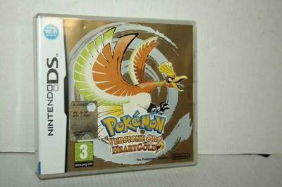 POKEMON VERSION OR HEART OR UTILISÉE EXCELLENT NINTENDO DS ET ITALIANA ...