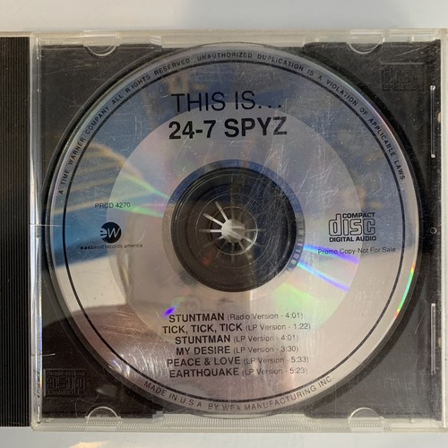 24-7 Spyz This Is CD Promo | eBay